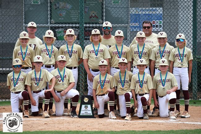 VRD Youth Baseball Teams Win State Championships